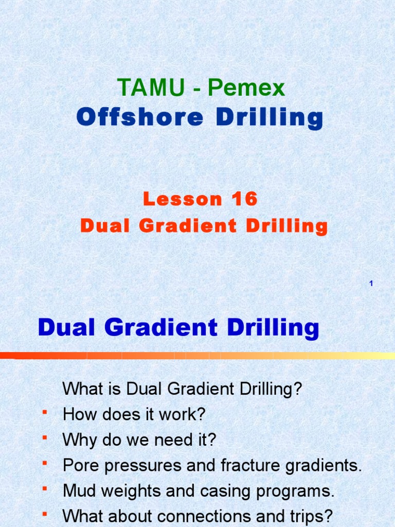 Dual Gradient Drilling | Download Free PDF | Chemical Engineering | Gases