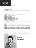 Describing Laughter: 21 Types Explained | PDF | Foreign Language Studies