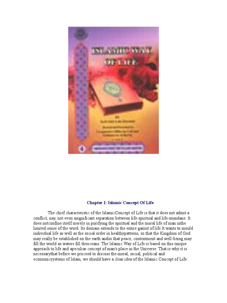 Islamic Way of Life | PDF | Morality | Sharia