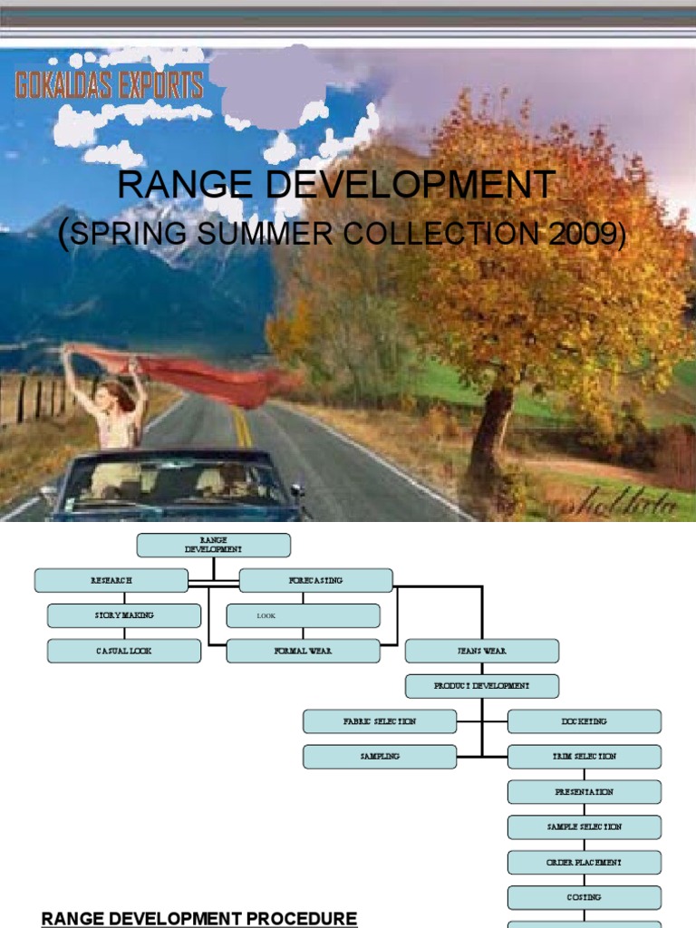 Spring-Summer Fashion Range Development | PDF | Aesthetics | Consumer Goods