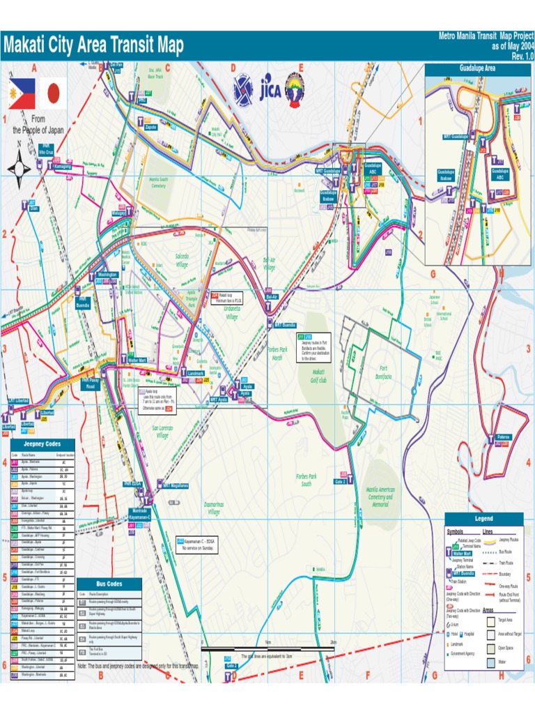 Makati City Road Map