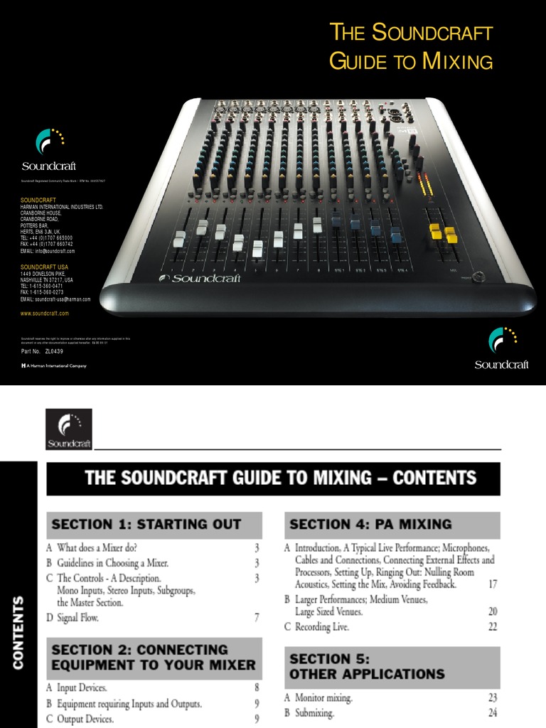 A General Guide To Mixing | PDF