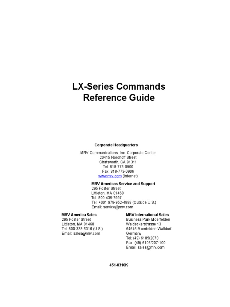 MRV Command Reference Guide | PDF | Radius | Shell (Computing)