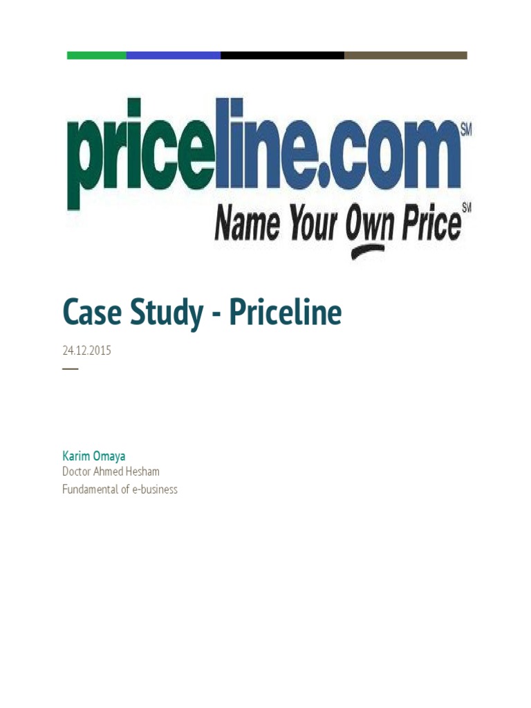 Priceline Case Study | PDF | Priceline.Com | Business