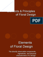 Floral Design Principles and Elements Reading | PDF | Composition ...