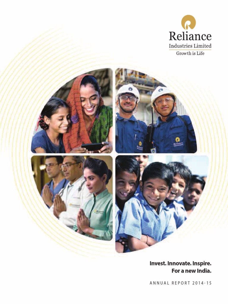 Reliance Industries Annual Report 2014 - 15 | PDF