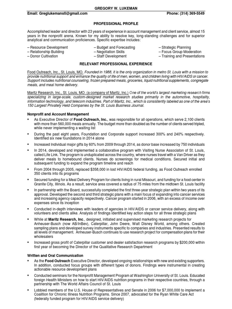 Nonprofit Director Philanthropy Development in Greater ST Louis MO ...