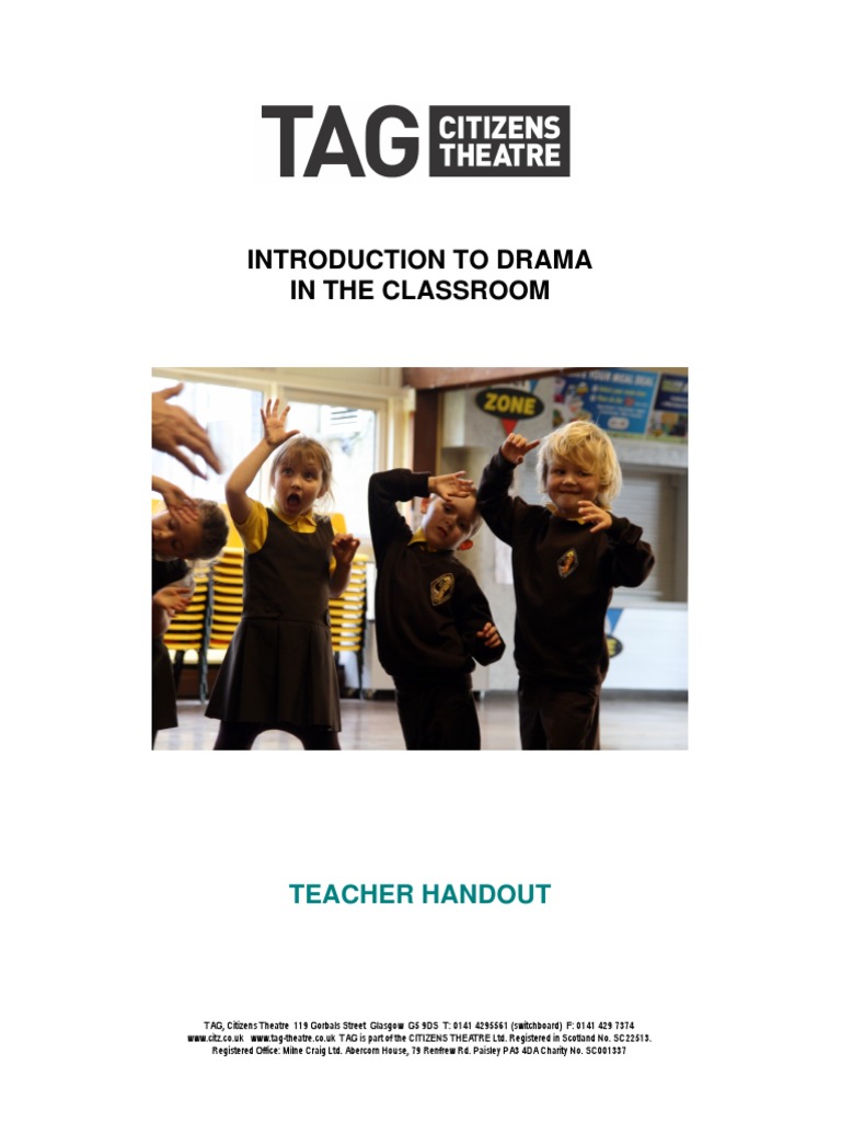 Introduction To Drama in The Classroom | PDF | News | Teaching And Learning