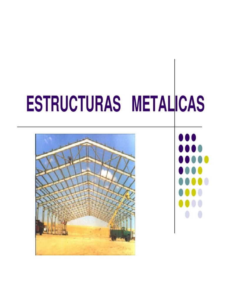 5-b Estructuras Metalicas | PDF | Rieles | Ingeniería de Edificación