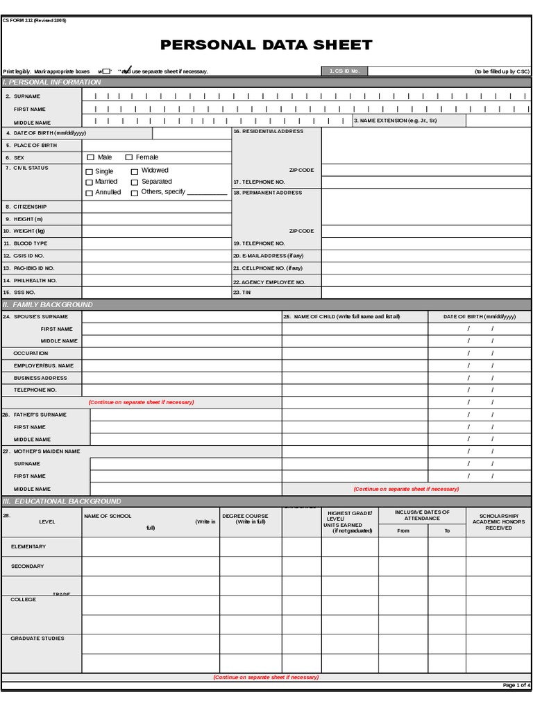 PDS Form Blank | Crimes | Crime & Justice