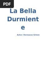 Guion Teatral La Bella Durmiente | PDF