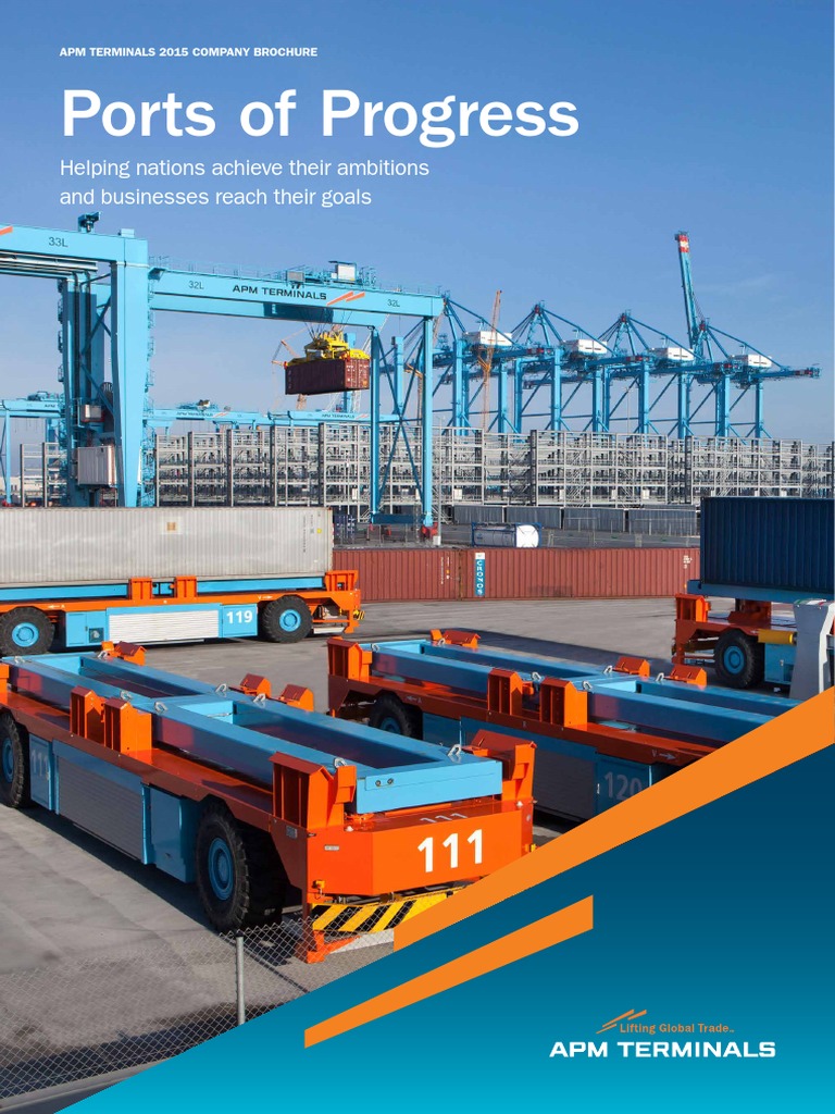 APM Terminals Corporate Brochure | PDF | Economies | Labour