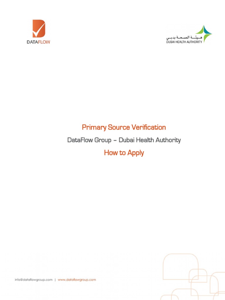 How To Apply - DHA | PDF