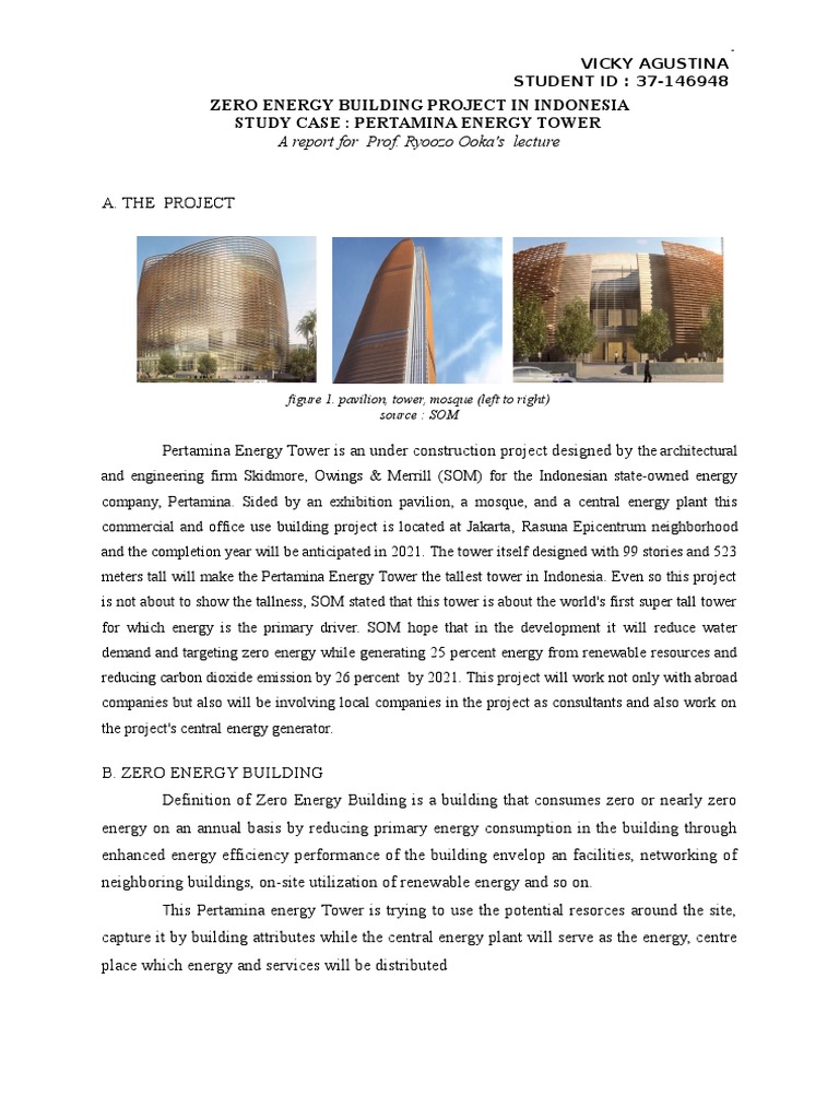 Zero Energy Building Project in Indonesia | PDF | Wind Power | Solar Energy