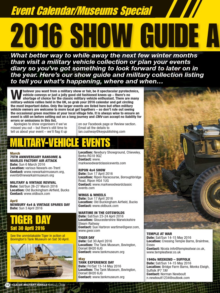 UK 2016 Militaria Fairs, Tank Shows Reenactment, Military Collections ...