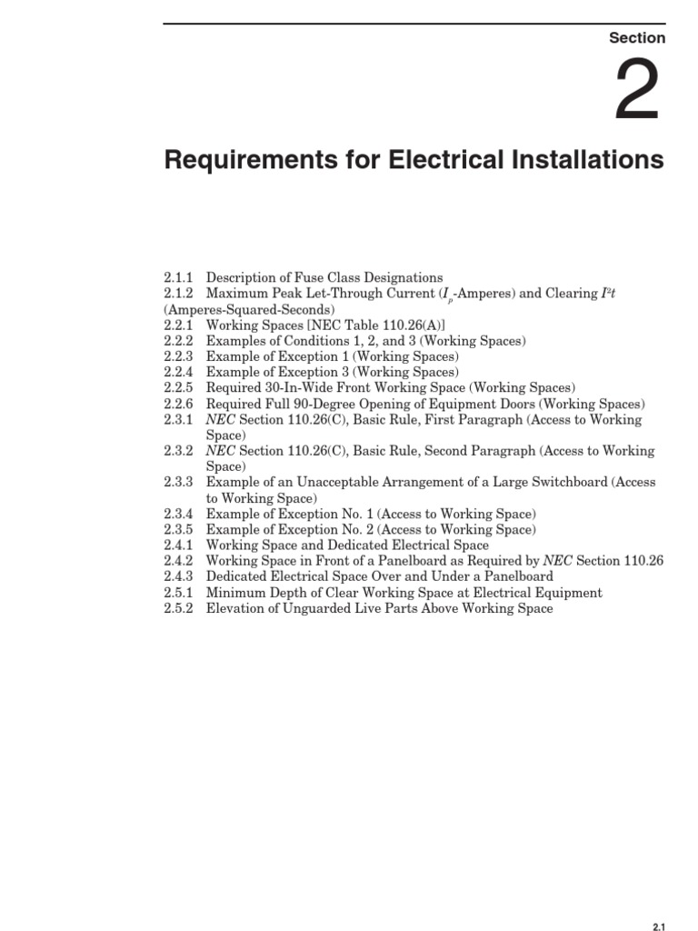 Requirements For Electrical Installations | PDF | Fuse (Electrical ...