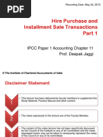 Understanding Hire Purchase Accounting | PDF | Interest | Deposit Account