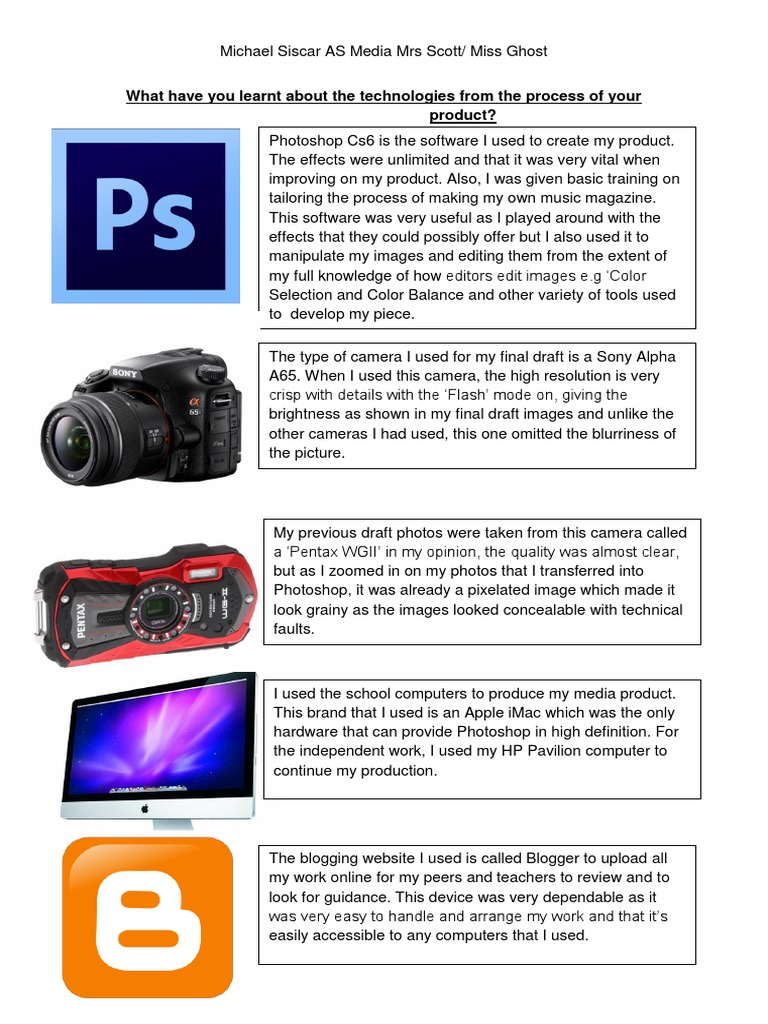 Evaluation Question 6 | PDF | Adobe Photoshop | Media Technology