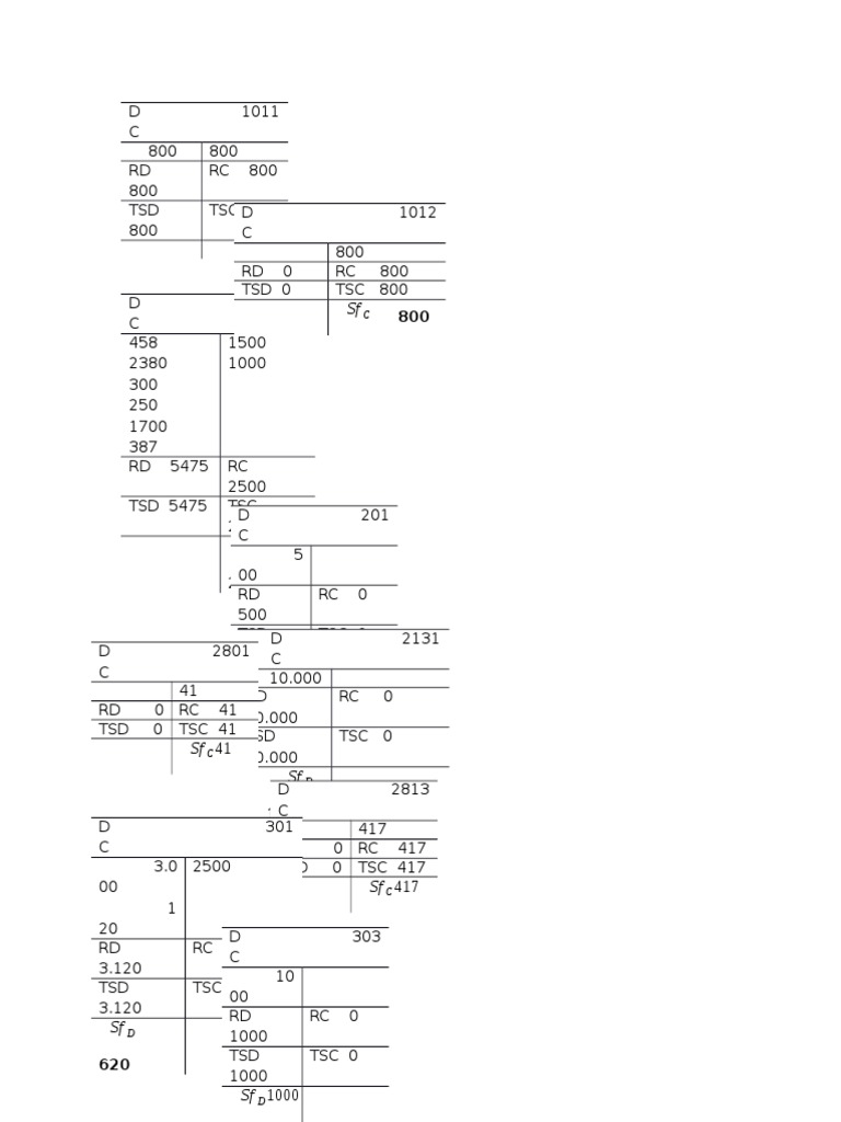 Model Cartea mare cu T-uri, completat,contabilitate
