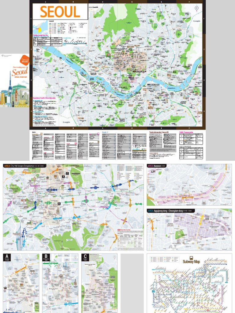 Seoul Map | PDF | Business | Travel