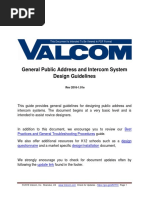 Public Address System Design Guide | PDF | Microphone | Decibel