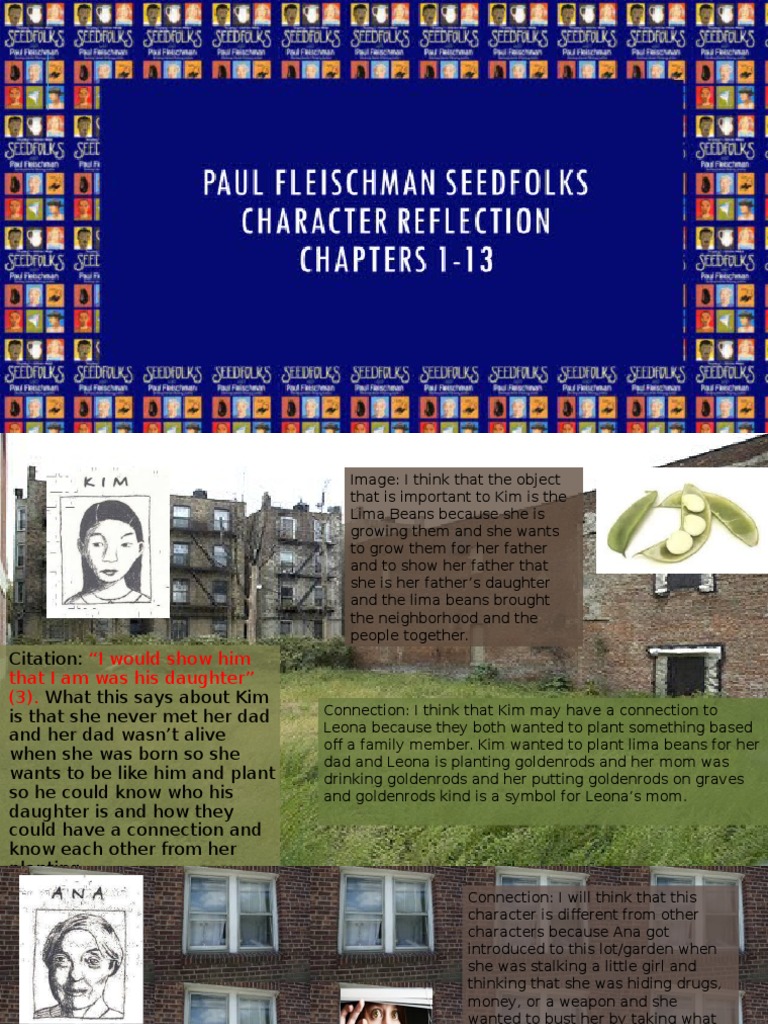 Paul Fleischman Seedfolks | PDF