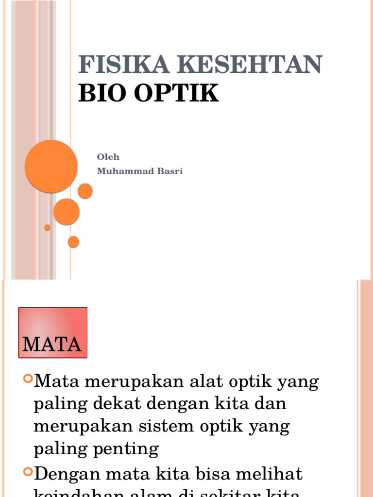Bio Optik | PDF