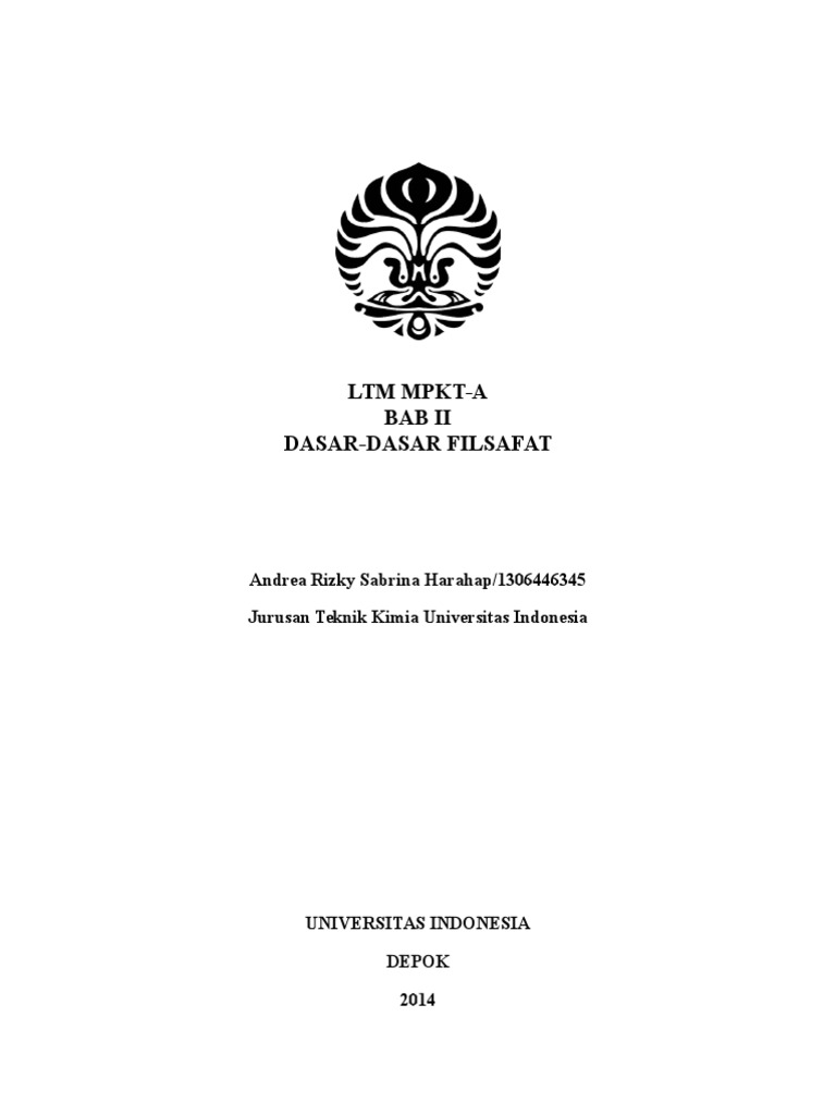 LTM Mpkt-A Filsafat | PDF | Ilmu Sosial | Filsafat