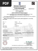 Residence Certificate Format in Andhra Pradesh | PDF | Identity ...