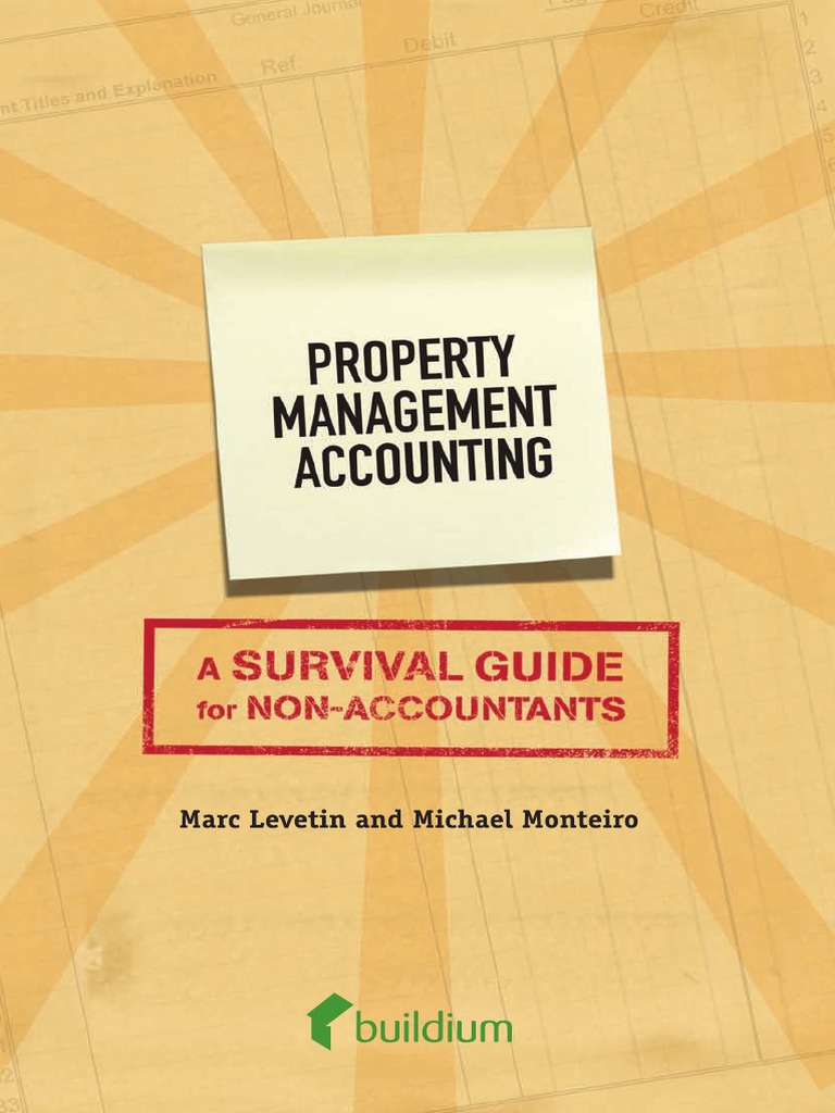 Property Management Accounting Book | Debits And Credits | Deposit Account