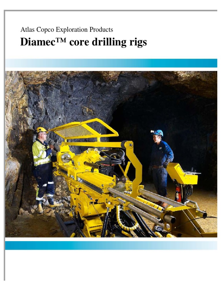 Atlas Copco Diamec 232 Atlas Copco Diamec U6 PHC | PDF | Drilling Rig | Drilling