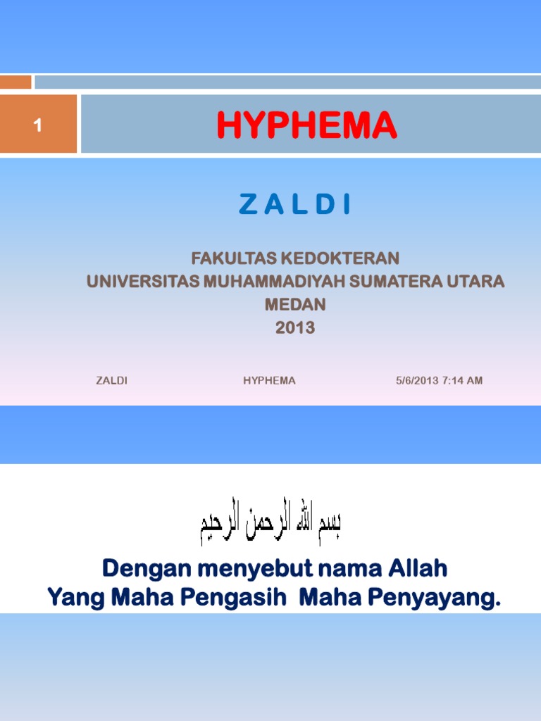 Hyphema PDF | PDF | Science & Mathematics