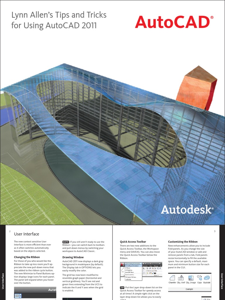 Lynn Allen's Tips and Tricks For Using AutoCAD 2011 | PDF | Business