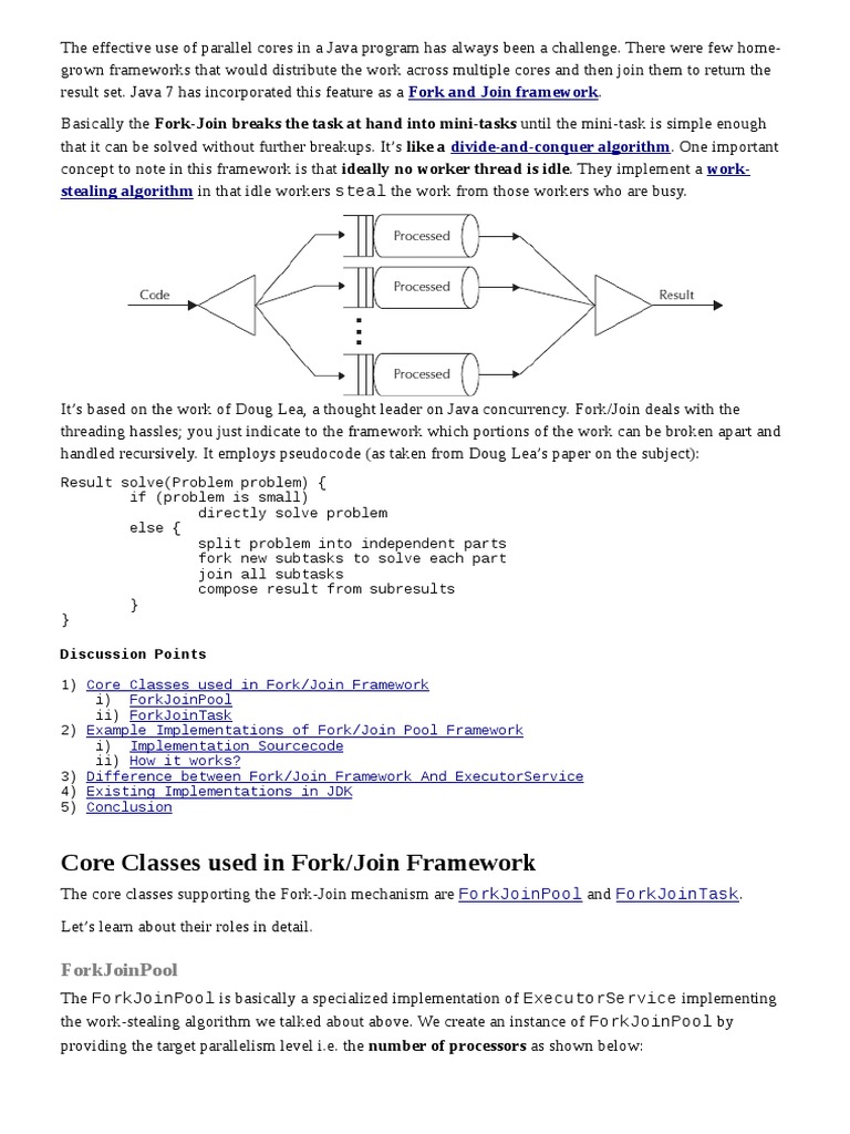 Forkjoinpool Example Pdf Method Computer Programming Class Computer Programming 5624