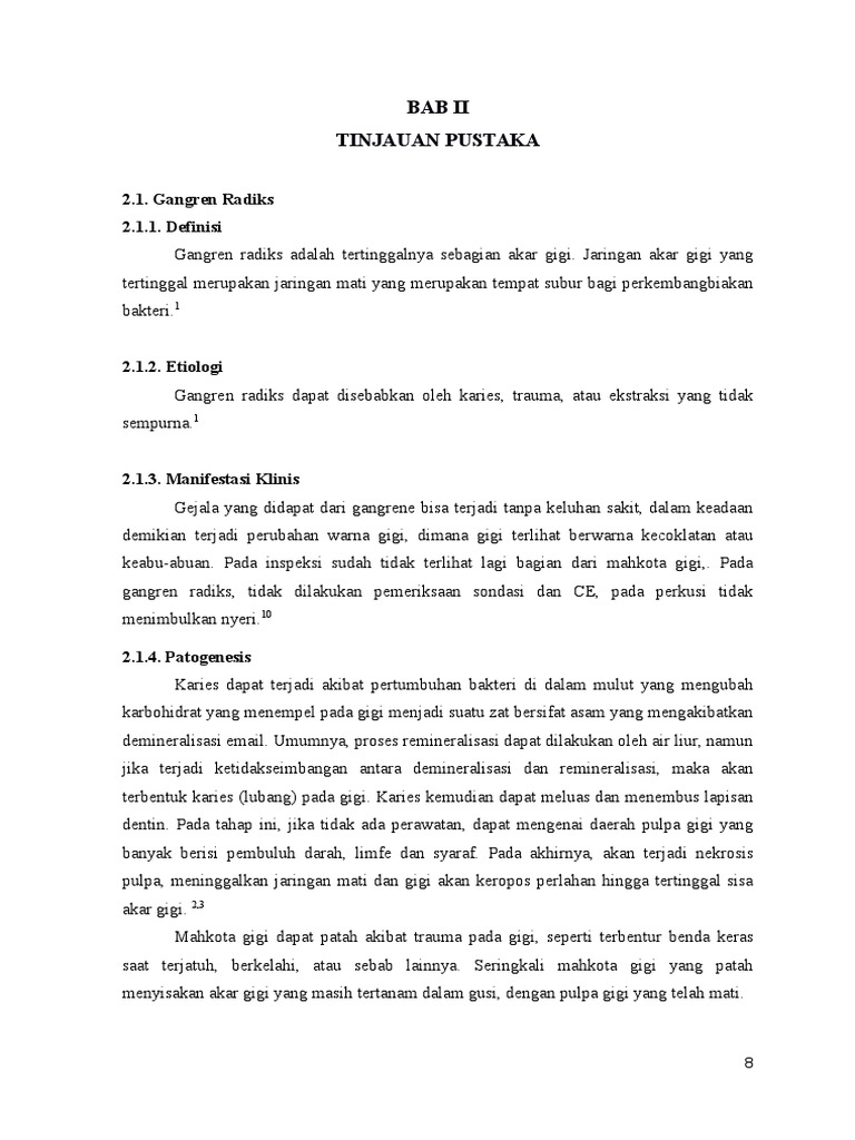 Gangren Radiks | PDF