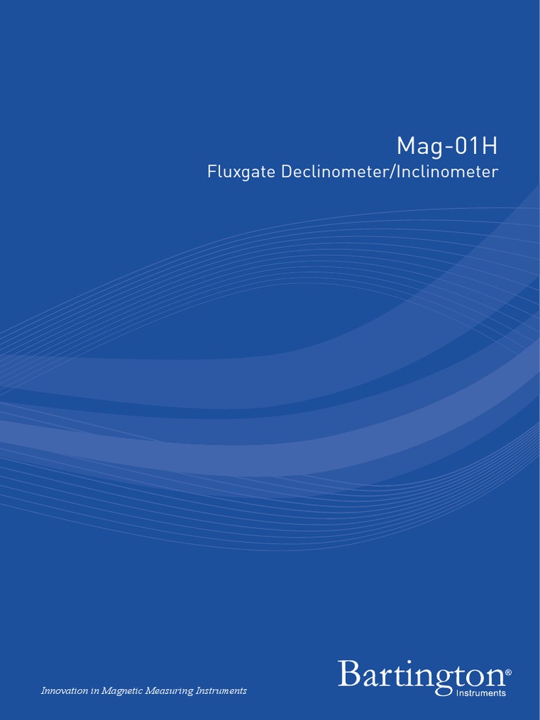 Mag-01H Magnetic Inclination/Declination Magnetometer. | PDF ...