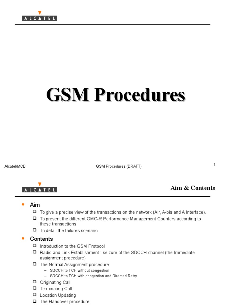 GSM Procedure | PDF | Telecommunications Standards | Software Defined Radio