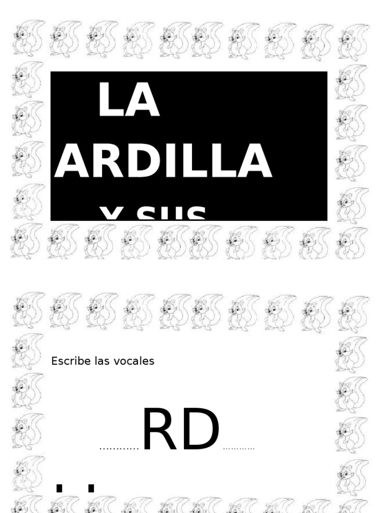 La Ardilla y Sus Amigos | PDF