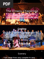 The Drowsy Chaperone Script | PDF