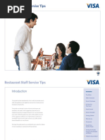 Waiters' Training Manual | PDF | Alcoholic Drinks | Drink