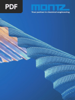 Sulzer Structured Packings PDF | PDF | Distillation | Stainless Steel