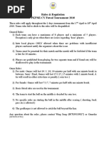 Turf Cricket Rules & Regulations | PDF