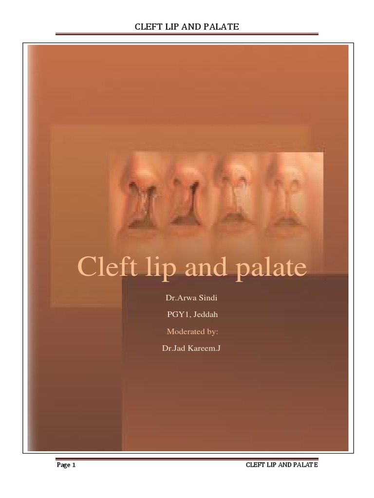 Cleft Lip and Palate | PDF | Lip | Face