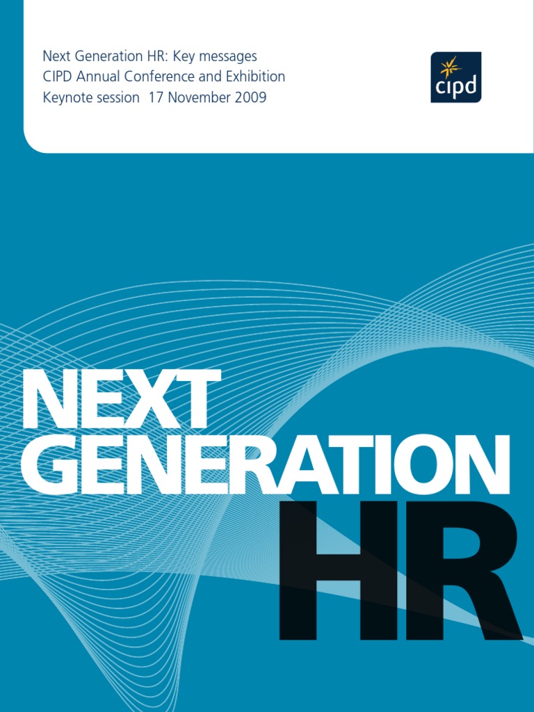 Next Generation HR Key Messages | PDF | Economies | Business