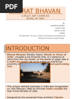 Bharat Bhavan Case Study | PDF | Rain
