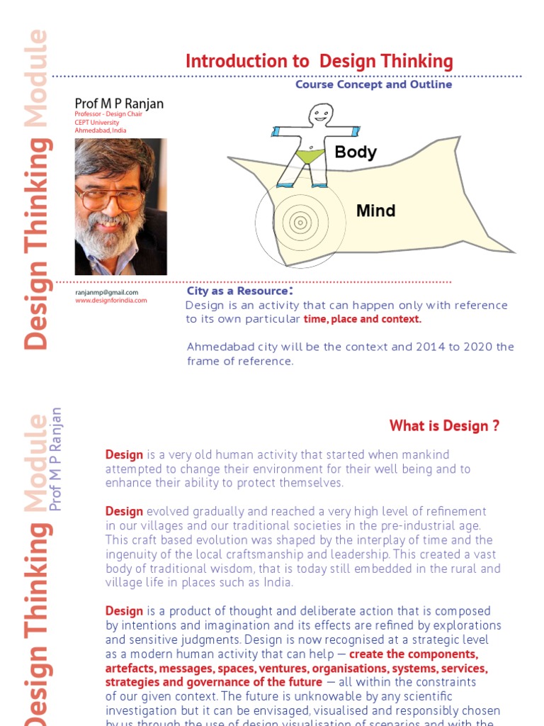 Introduction To Design Thinking Rev | PDF | Design Thinking ...
