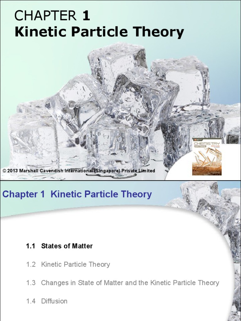 Kinetic Particle Theory | PDF | Diffusion | Gases