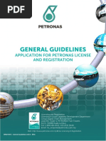 GENERAL GUIDELINES - PETRONAS License & Registration Applications v8.0 ...