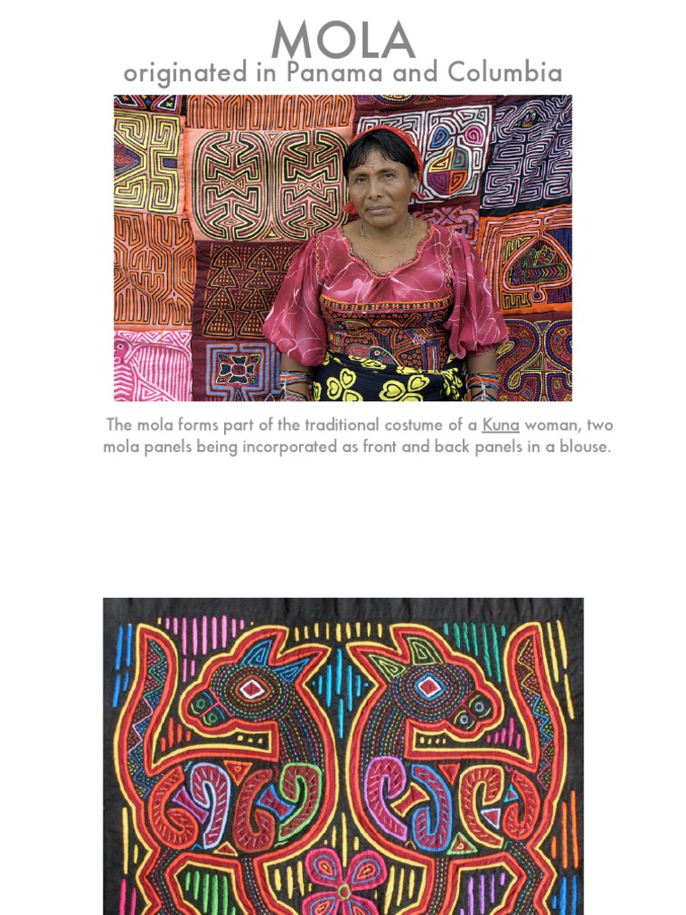 Traditional Kuna Mola Art Explained | PDF