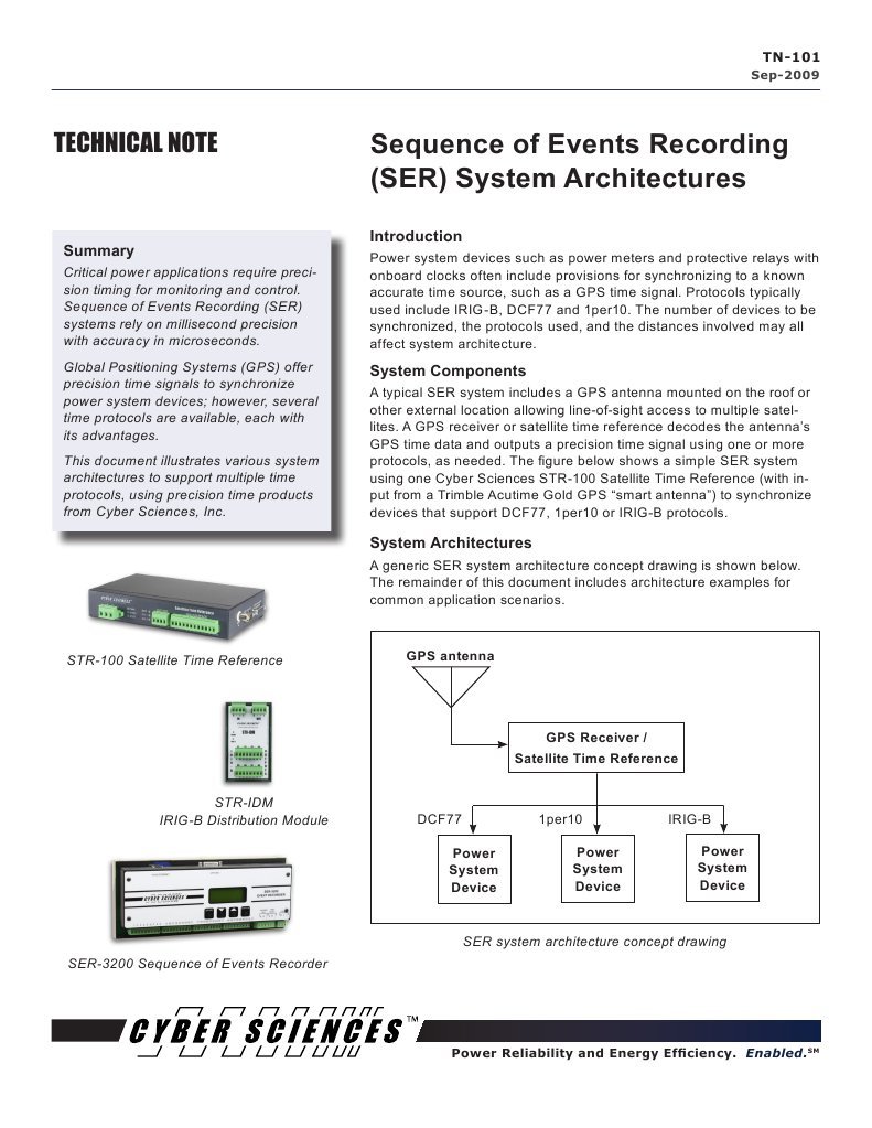 TN-101 SER System Architectures | PDF | Global Positioning System ...